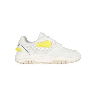 Msgm Niedrige Leder Sneakers - - Shoes - Herren - Wei&szlig; - 43 EU