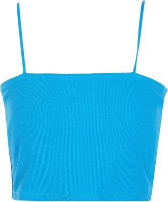 8 by YOOX ORGANIC COTTON JERSEY CROP TOP