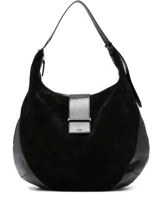 Jimmy Choo London sac porté épaule en cuir - Noir