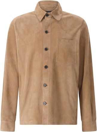 Arma Homme, Vestes, Brun, Taille: M Surchemise