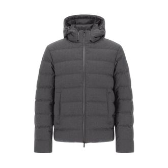 Herno Doudoune en Laine Technique - Homme - Vestes - Gris - Taille: M