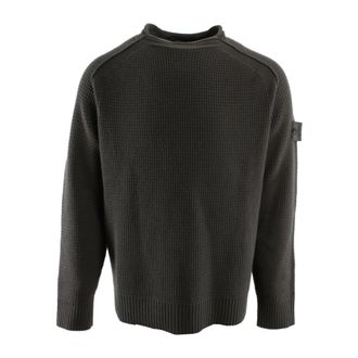 Stone Island Ghost Crewneck Sweater - - Sweatshirts & Hoodies - Herren - Grau - 2XL