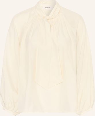 BA&SH Ba&Sh Schluppenbluse Hermine Aus Seide weiss