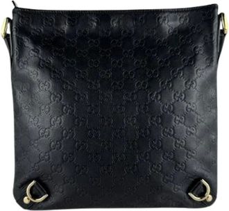 Gucci Sac bandouli&egrave;re vintage doccasion - Femme - Pre-owned - Noir - Taille: ONE Size