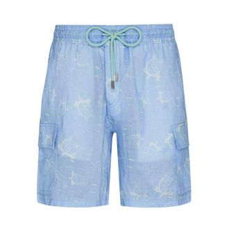 Vilebrequin Herren, Shorts, Blau, LGr&ouml;&szlig;e