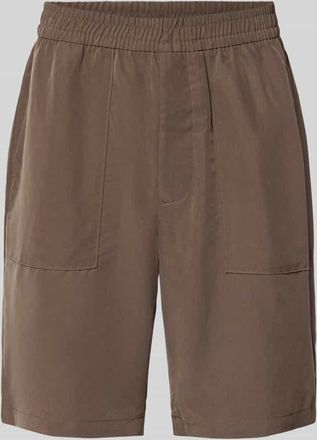 Calvin Klein Regular Fit Sweatshorts aus Modal-Mix