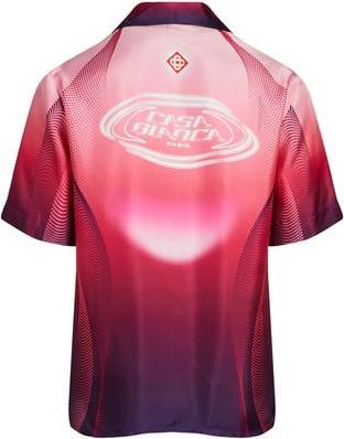 Casablanca Chemise col cubain en soie