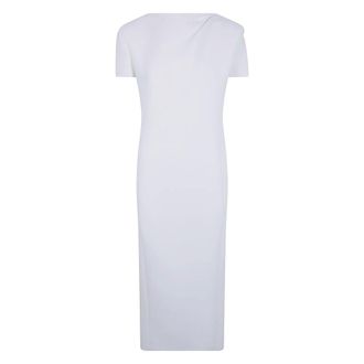 Khaite Femme, Robes, Beige, Taille: 44 FR Iryl Midi Dress