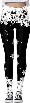 Generic Leggings Femme Legging Legging Anti Cellulite Femme pour Les Fêtes Promenades en Ville Numérique Imprimé Sorcière Festive Respirant Extensible pour En