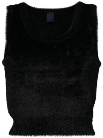 Juun.J débardeur en polaire - Noir