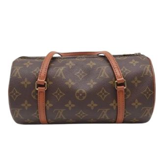 Louis Vuitton Sac &agrave; main en toile Pre-owned - Femme - Pre-owned - Brun - Taille: ONE Size