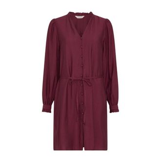 Moss Copenhagen MSCHMyla Peninna Kleid - - Dresses - Damen - Rot - S
