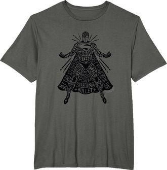 DC Comics Superman Dad Of Steel Vater Papa T-Shirt