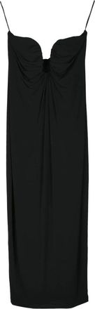 Pinko Pinko, Femme, Robes, Noir, Taille: 36 FR Cenerino Longuette Dress