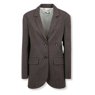 Baum Und Pferdgarten Femme, Vestes, Brun, Taille: 38 FR Veste Bleona