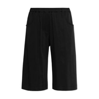 Akep Femme, Shorts, Noir, Taille: 34 FR Shorts &agrave; Poches