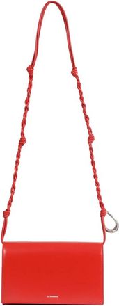 Jil Sander Femme, Sacs, Rouge, Taille: ONE Size Tangle Wallet with Strap