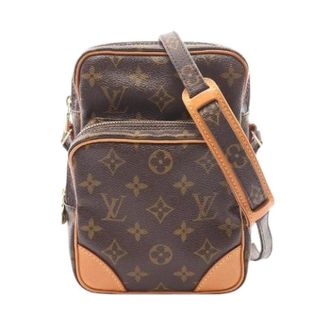 Louis Vuitton Sac bandouli&egrave;re Louis Vuitton Amazon Monogram en toile enduite Pre-owned - Femme - Pre-owned - Brun - Taille: ONE Size