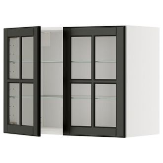 IKEA METOD Wandschrank mit B&ouml;den/2 Glast&uuml;ren