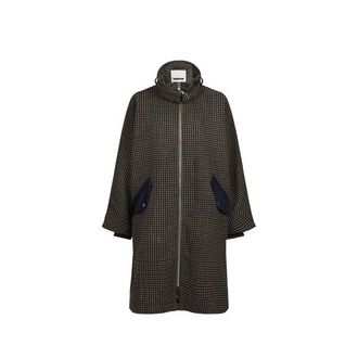 Bellerose Manteau motif pied de poule en laine