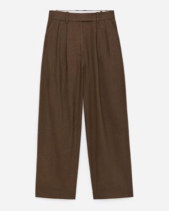 Arket Elegante Weite Hose -Beige