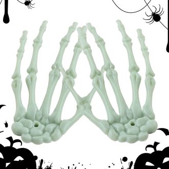 Generic Skeleton Hand Claw - Halloween Horror Ornament, Knochen Dekoration | Spooky Ghost Prop, gruseliger Anh&auml;nger Spielzeug f&uuml;r die Konfiguration von Spukpa