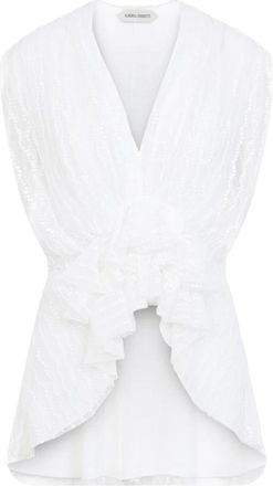 Alberta Ferretti Damen, Oberteile, Wei&szlig;, XSGr&ouml;&szlig;e
