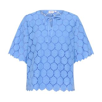 Saint Tropez T-Shirts - - Blouses & Shirts - Damen - Blau - XS