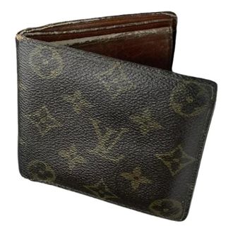 Louis Vuitton Portefeuille en cuir doccasion - Femme - Pre-owned - Brun - Taille: ONE Size