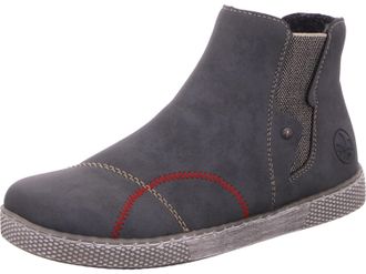Rieker Damen Z1261 Stiefelette, Blau 14, 38 EU