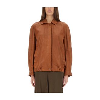 Salvatore Santoro Lederjacke - - Jackets - Damen - Braun - S