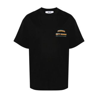 Msgm T-Shirts - - Tops - Herren - Schwarzk - S