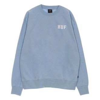 HUF Round-Neck Strickwaren - - Sweatshirts & Hoodies - Herren - Blau - L
