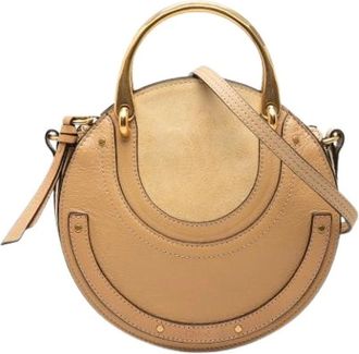 Chlo&eacute; Pre-owned Pixie Satchel - Femme - Pre-owned - Beige - Taille: ONE Size