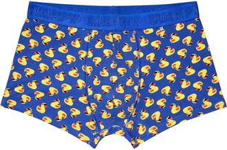Happy Socks Rubber Duck Brief Boxershorts (Blue, L)