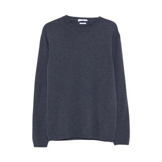 Daniele Fiesoli Pullover mit Rundhalsausschnitt aus Wolle - - Knitwear - Herren - Grau - L