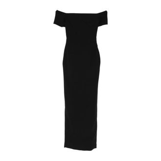 Solace London Robe midi Nile - Femme - Robes - Noir - Taille: 38 FR