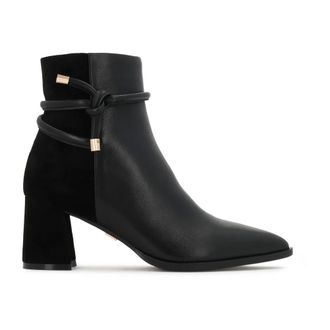 Kazar Femme, Chaussures, Noir, Taille: 37 EU Bottes en daim noir et cuir lisse