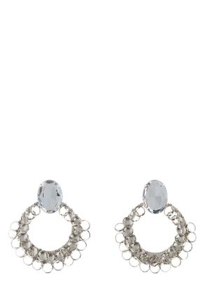 Givenchy Broken Chandelier Earrings - Silver
