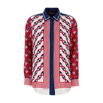 Gucci Damen, Blusen & Hemden, Mehrfarbig, LGr&ouml;&szlig;e