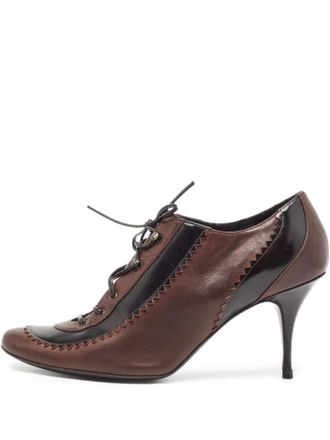 Givenchy escarpins à empiècements 90 mm - Marron