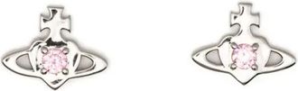 Vivienne Westwood Ohrringe - Silver-Tone Orb Motif Earrings - Gr. unisize - in Mehrfarbig - f&uuml;r Damen