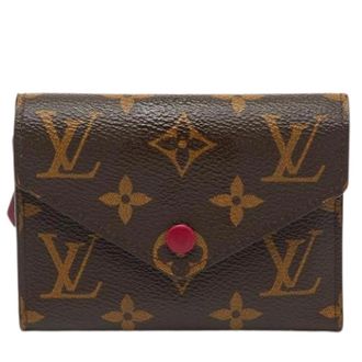 Louis Vuitton Portefeuille Vintage en Toile Pre-owned - Femme - Pre-owned - Brun - Taille: ONE Size