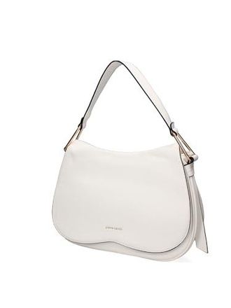 Pierre Cardin Sac à bandoulière pour femme Polyuréthane en polyuréthane 35,5x23x12 cm 32651-GN35, Blanc, Taille unique