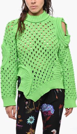 Stella McCartney Oversized-Strick Mit Lochmuster Und Cut-Out-Details Stella McCartney