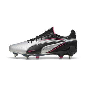 Puma KING ULTIMATE MxSG Fu&szlig;ballschuhe Unisex, Schuhe, Metallisch, 42.5
