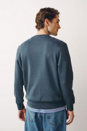 Next Sweater Schweres Regular Fit Rundhalssweatshirt (1-tlg)