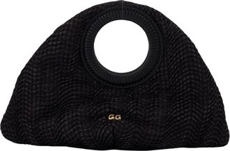 Cult Gaia Crossbody Bags - Thais Top Handle Bag - Raffia - Black - Gr. unisize - in Schwarz - f&uuml;r Damen