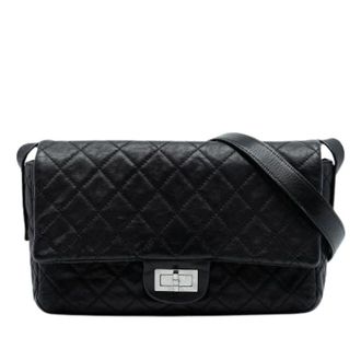 Chanel Pre-owned Leder Schultertasche - - Pre-owned - Damen - Schwarzk - ONE SIZE