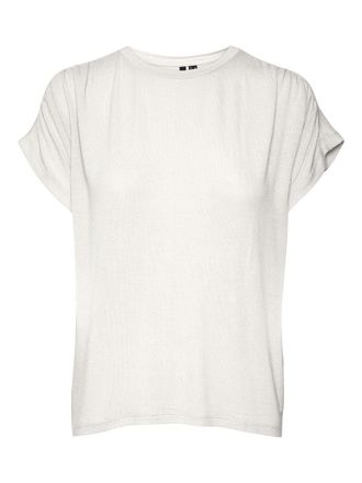 Vero Moda Vero Moda Womens VMALMA SL Wide JRS Top, Snow White, L